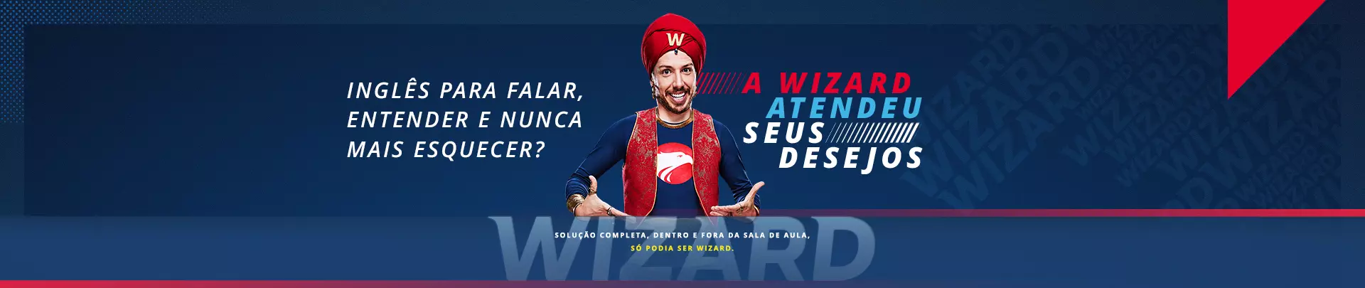 Aulas de inglês flexíveis ou tradicionais - Wizard Idiomas